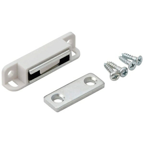 【仕様】・吸着力78.4N・色：ホワイト・全長(mm)：45・吸着力(N)：78.4・幅(mm)：10・高さ(mm)：11【材質】・ポリカーボネート（PC）