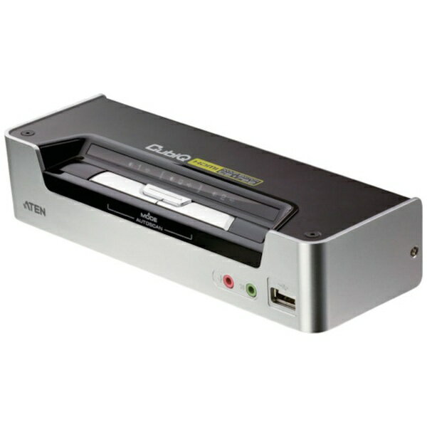 【仕様】207×73×44 mmポート数：2KVMポートインターフェース：HDMI・USBタイプBコンソールポートインターフェース：HDMI・USBタイプA最大解像度：1080p【注意事項】PC/ATキーボードでもキーの組み合わせでMacキ...