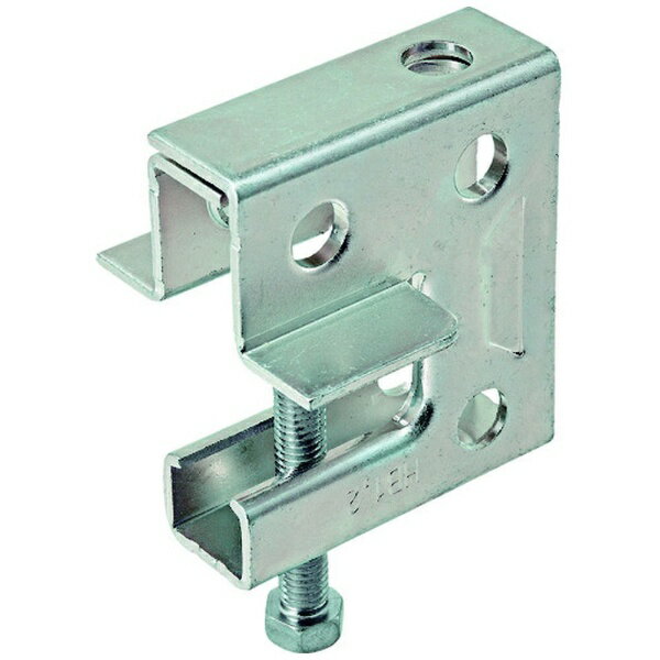 引っ張りに対して、確実な支持ができる様に、クボミ先構造のねじを使用しています。【用途】形鋼から吊りボルトを下げ、各種の設備を支持する金具です。溶融亜鉛めっき仕上げ【材質】 溶融亜鉛めっき仕上げ【質量】 205g