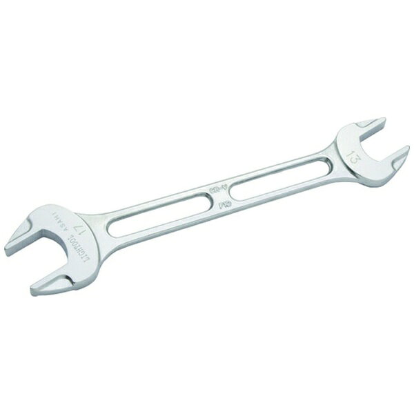 メーカー比で20％以上軽量化するとともに省資源を目指した工具です。JIS S級です。用途ネジの締結作業。長時間にわたる作業。■JIS S級■二面幅寸法（mm）： 13×17■全長（mm）： 160■板厚（mm）： 6.7【材質】 【材質】：...