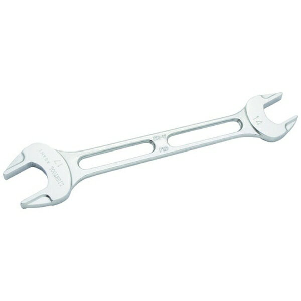 メーカー比で20％以上軽量化するとともに省資源を目指した工具です。JIS S級です。用途ネジの締結作業。長時間にわたる作業。■IS S級■二面幅寸法（mm）： 14×17■全長（mm）： 160■板厚（mm）： 6.7【材質】 【材質】： ...