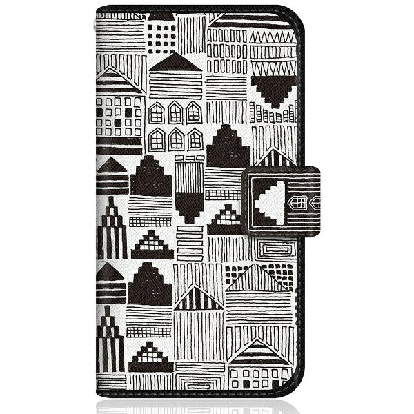 CaseMarket オリジナルのおしゃれなデザインプリントが魅力のオリジナル手帳型ケース。■薄くて使いやすいステッチタイプ手帳型ケースは中芯に特殊素材を採用し『薄さ強さ』を両立。■各機種に専用のカメラ穴が空いており、手帳に装着したままカメ...