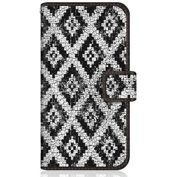 CaseMarket オリジナルのおしゃれなデザインプリントが魅力のオリジナル手帳型ケース。■薄くて使いやすいステッチタイプ手帳型ケースは中芯に特殊素材を採用し『薄さ強さ』を両立。■各機種に専用のカメラ穴が空いており、手帳に装着したままカメ...