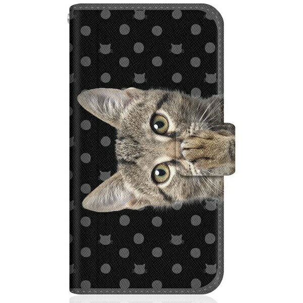 with NYAGOはお洒落でかわいい人気の猫デザインブランド。かさばらないスリム手帳型ケース。■「猫びより」など雑誌やメディアにも多数紹介されました。個性的な可愛いニャンコは超目立ちます！■薄くて使いやすいステッチタイプ手帳型ケースは中芯...