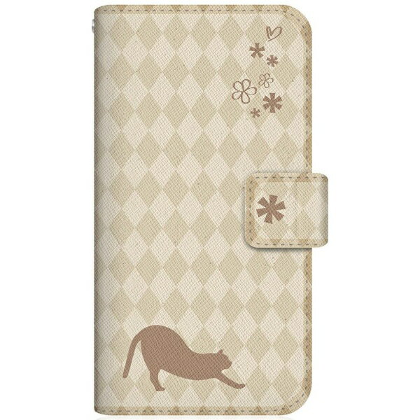 with NYAGOはお洒落でかわいい人気の猫デザインブランド。かさばらないスリム手帳型ケース。■「猫びより」など雑誌やメディアにも多数紹介されました。個性的な可愛いニャンコは超目立ちます！■薄くて使いやすいステッチタイプ手帳型ケースは中芯...