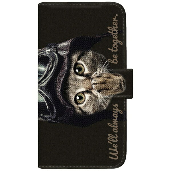 with NYAGOはお洒落でかわいい人気の猫デザインブランド。しっかりとした質感の厚手タイプ手帳型。■「猫びより」など雑誌やメディアにも多数紹介されました。個性的な可愛いニャンコは超目立ちます！■しっかりとした質感の厚手タイプ手帳型ケース...