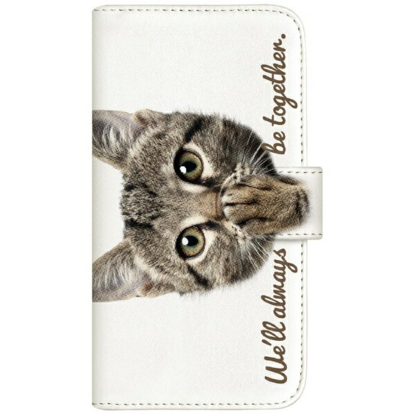 with NYAGOはお洒落でかわいい人気の猫デザインブランド。しっかりとした質感の厚手タイプ手帳型。■「猫びより」など雑誌やメディアにも多数紹介されました。個性的な可愛いニャンコは超目立ちます！■しっかりとした質感の厚手タイプ手帳型ケース...