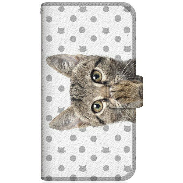 with NYAGOはお洒落でかわいい人気の猫デザインブランド。かさばらないスリム手帳型ケース。■「猫びより」など雑誌やメディアにも多数紹介されました。個性的な可愛いニャンコは超目立ちます！■薄くて使いやすいステッチタイプ手帳型ケースは中芯...