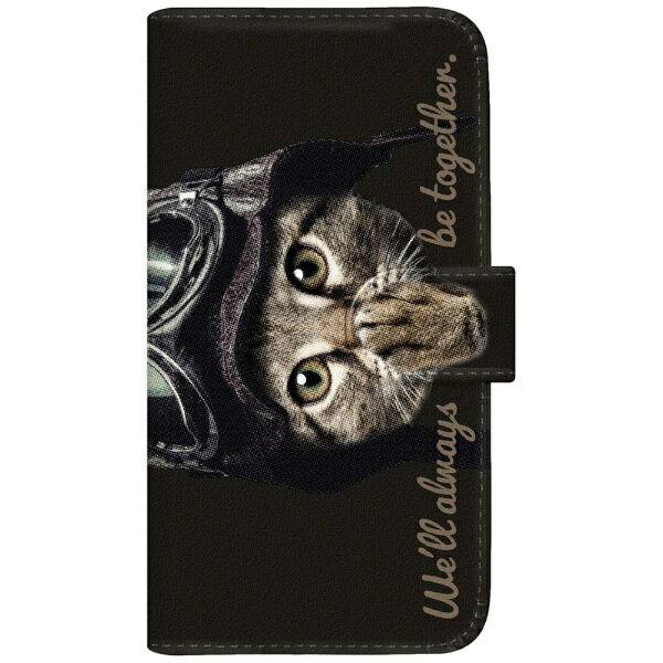 with NYAGOはお洒落でかわいい人気の猫デザインブランド。しっかりとした質感の厚手タイプ手帳型。■「猫びより」など雑誌やメディアにも多数紹介されました。個性的な可愛いニャンコは超目立ちます！■しっかりとした質感の厚手タイプ手帳型ケース...