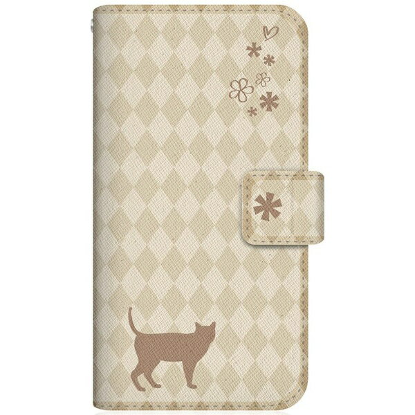 with NYAGOはお洒落でかわいい人気の猫デザインブランド。かさばらないスリム手帳型ケース。■「猫びより」など雑誌やメディアにも多数紹介されました。個性的な可愛いニャンコは超目立ちます！■薄くて使いやすいステッチタイプ手帳型ケースは中芯...