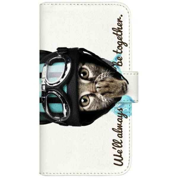 with NYAGOはお洒落でかわいい人気の猫デザインブランド。しっかりとした質感の厚手タイプ手帳型。■「猫びより」など雑誌やメディアにも多数紹介されました。個性的な可愛いニャンコは超目立ちます！■しっかりとした質感の厚手タイプ手帳型ケース...