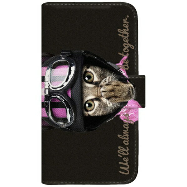 with NYAGOはお洒落でかわいい人気の猫デザインブランド。しっかりとした質感の厚手タイプ手帳型。■「猫びより」など雑誌やメディアにも多数紹介されました。個性的な可愛いニャンコは超目立ちます！■しっかりとした質感の厚手タイプ手帳型ケース...