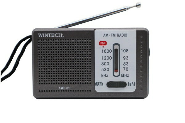 【仕様】●受信周波数：AM530〜1620KHz/FM:76〜108MHz●スピーカー：直径40mm 8Ω●音声最大出力：100mW●使用可能時間目安：約40時間程度（スピーカー　音量30%　アルカリ乾電池使用時）●使用可能時間目安：約70...