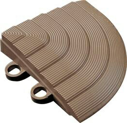 平(ストレート)とコーナーを組み合わせることで、端部もすっきり綺麗に仕上がります。