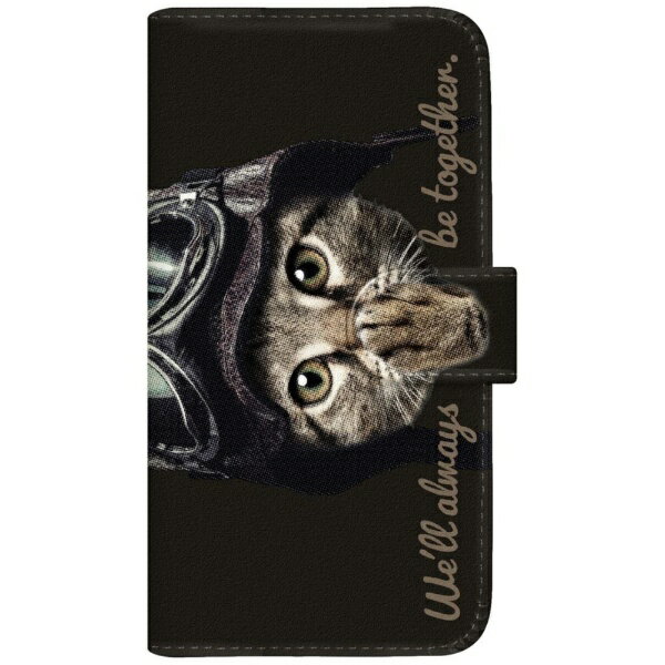 with NYAGOはお洒落でかわいい人気の猫デザインブランド。しっかりとした質感の厚手タイプ手帳型。■「猫びより」など雑誌やメディアにも多数紹介されました。個性的な可愛いニャンコは超目立ちます！■しっかりとした質感の厚手タイプ手帳型ケース...