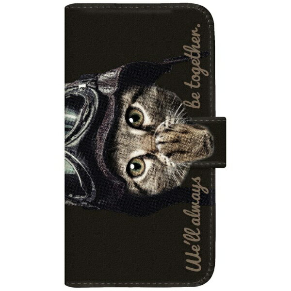 with NYAGOはお洒落でかわいい人気の猫デザインブランド。しっかりとした質感の厚手タイプ手帳型。■「猫びより」など雑誌やメディアにも多数紹介されました。個性的な可愛いニャンコは超目立ちます！■しっかりとした質感の厚手タイプ手帳型ケース...