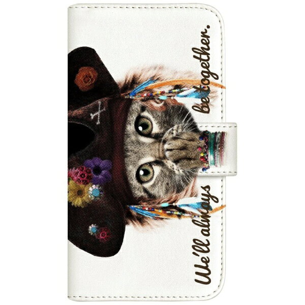with NYAGOはお洒落でかわいい人気の猫デザインブランド。しっかりとした質感の厚手タイプ手帳型。■「猫びより」など雑誌やメディアにも多数紹介されました。個性的な可愛いニャンコは超目立ちます！■しっかりとした質感の厚手タイプ手帳型ケース...