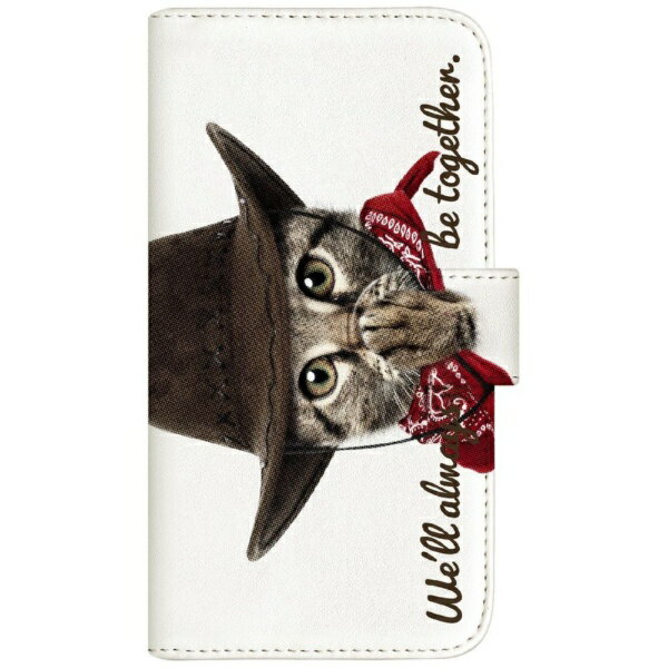 with NYAGOはお洒落でかわいい人気の猫デザインブランド。しっかりとした質感の厚手タイプ手帳型。■「猫びより」など雑誌やメディアにも多数紹介されました。個性的な可愛いニャンコは超目立ちます！■しっかりとした質感の厚手タイプ手帳型ケース...