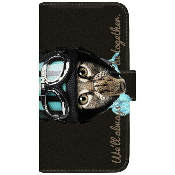 with NYAGOはお洒落でかわいい人気の猫デザインブランド。しっかりとした質感の厚手タイプ手帳型。■「猫びより」など雑誌やメディアにも多数紹介されました。個性的な可愛いニャンコは超目立ちます！■しっかりとした質感の厚手タイプ手帳型ケース...