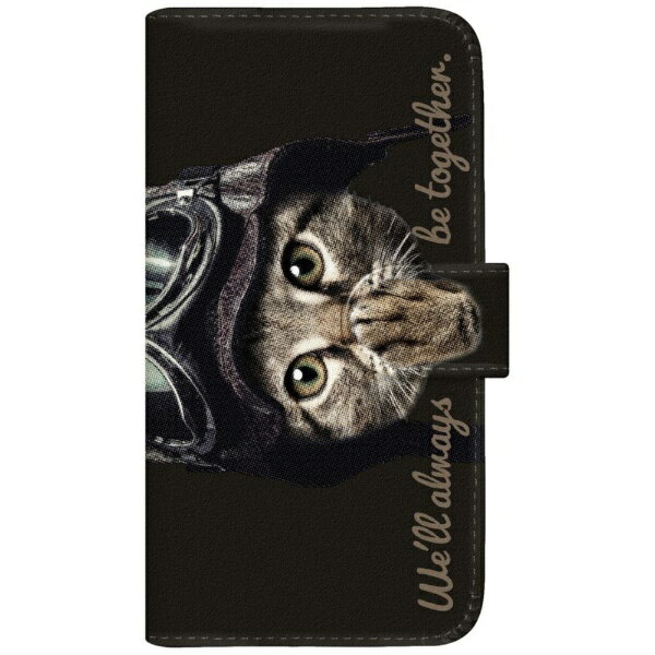 with NYAGOはお洒落でかわいい人気の猫デザインブランド。しっかりとした質感の厚手タイプ手帳型。■「猫びより」など雑誌やメディアにも多数紹介されました。個性的な可愛いニャンコは超目立ちます！■しっかりとした質感の厚手タイプ手帳型ケース...