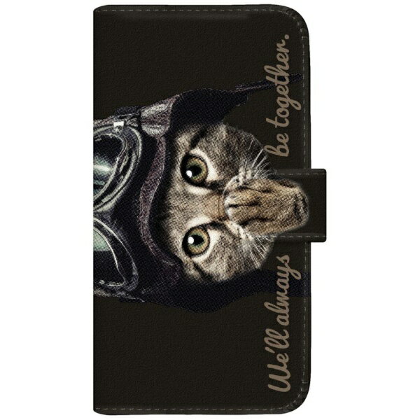 with NYAGOはお洒落でかわいい人気の猫デザインブランド。しっかりとした質感の厚手タイプ手帳型。■「猫びより」など雑誌やメディアにも多数紹介されました。個性的な可愛いニャンコは超目立ちます！■しっかりとした質感の厚手タイプ手帳型ケース...