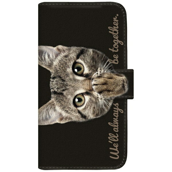 with NYAGOはお洒落でかわいい人気の猫デザインブランド。しっかりとした質感の厚手タイプ手帳型。■「猫びより」など雑誌やメディアにも多数紹介されました。個性的な可愛いニャンコは超目立ちます！■しっかりとした質感の厚手タイプ手帳型ケース...