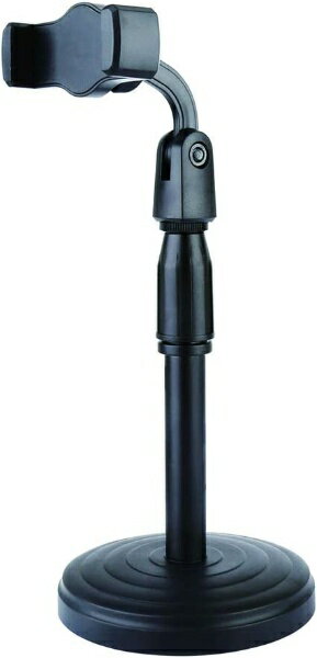 ・コンパクトで持ち運びに便利 / スマートフォンでのオンライン授業や動画の視聴に最適・角度・高さが自由に調節可能 / 安定した土台で揺れにも強い・別途マイクホルダーをご準備いただくことでマイクスタンドとしてもご使用いただけます・ホルダー対応...