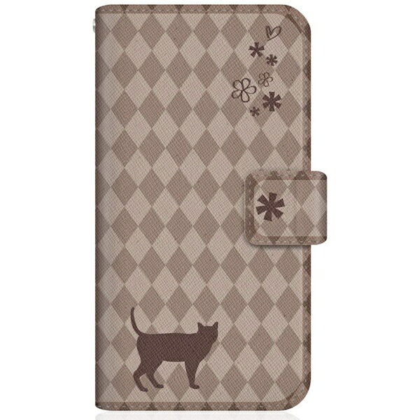 with NYAGOはお洒落でかわいい人気の猫デザインブランド。かさばらないスリム手帳型ケース。■「猫びより」など雑誌やメディアにも多数紹介されました。個性的な可愛いニャンコは超目立ちます！■薄くて使いやすいステッチタイプ手帳型ケースは中芯...