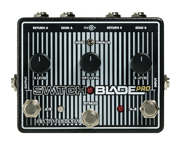 ・2台のアンプの切り替えもしくは両方同時に ON/OFF が可能・エフェクトループの接続をシリーズ（直列）／ パラレル（並列）のどちらでも設定でき、それぞれのループの ON/OFF をコントロール可能なほか、シリーズモードではループの接続順...