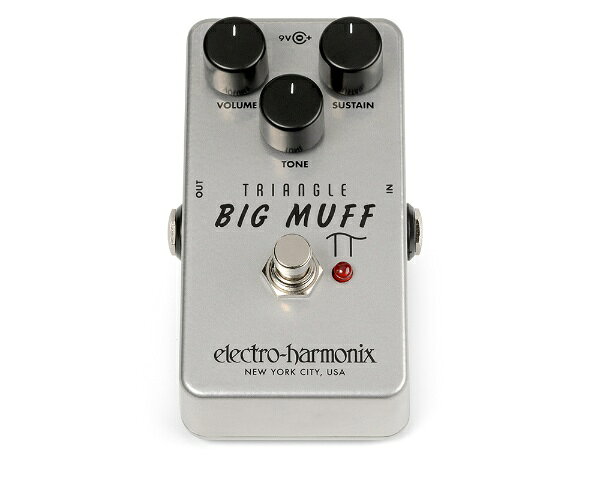・1969年製のV1と呼ばれるオリジナル Big Muff Pi の忠実なリイシュー・オリジナルを彷彿とさせるカラーリング＆グラフィック・エフェクトのステータスを表示する LED を搭載・バイパスモード時の音質を最大限考慮したトゥルーバイパ...