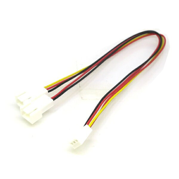 FAN用電源（3ピン） 2分岐ケーブル 30cm FAN3/2CA30■FAN用3ピンを2つに分岐するケーブルです。■FAN用3ピンが足らない時などに便利です。