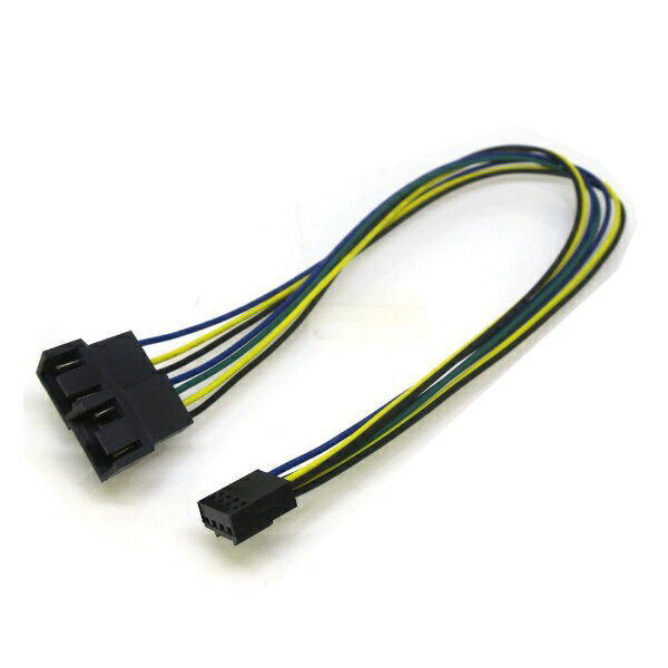 FAN用電源（PWM 4ピン） 2分岐ケーブル 30cm FAN4/2■PWM 4ピン(3ピン端子も接続可)を2つに分岐するケーブルです。■FAN用コネクタが足らない時などに便利です。