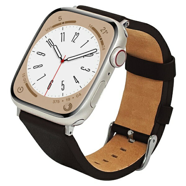 Apple Watch（49/45/44/42mm）専用のバンドです。使い込むほど腕に馴染む、落ち着きのある本革レザーバンドです。バンドの長さ138〜168mmの間で調節ができます。