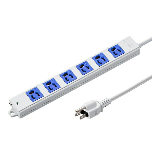 ●工場、病院、オフィス内のタップを色分けすることで、電源管理がしやすくなるタップです。●無鉛はんだを使用した環境対策商品です。●3P抜け止め、トラッキング火災予防機能付き3Pプラグ仕様の6個口タップです。●裏面にマグネットが付いていますので...