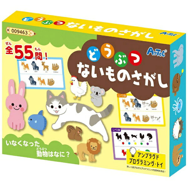 アンプラグドプログラミング・トイシリーズのカードゲームです。 プログラミング的思考として必要とされる能力のうち「どのような要素が必要かを考える力」が身につきます。 初めてのプログラミング教育に最適な商品です。 カードの上段にあって下段にない...