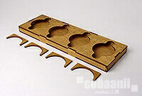 使いやすさと便利さを兼ね備えたcobaanii オリジナルの簡単に組める木製キット