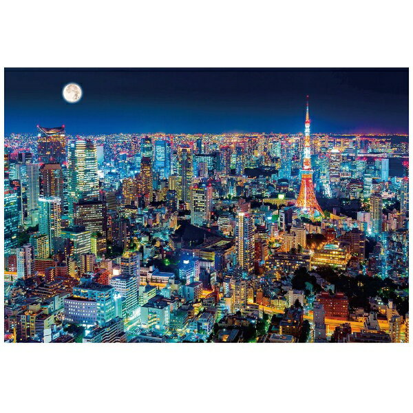 300ピースのジグソーパズルです。東京タワーと東京湾を望む都会の夜景は高層ビルの光で美しく輝く、夜の闇と光が織りなす夜景は多くの人の心を魅了。【仕様】・ピース数：300ピース・完成時サイズ：38×26cm・対応パネルNo.：3