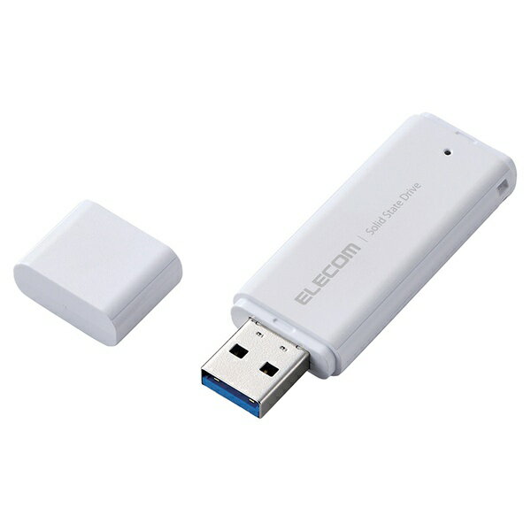 キャップでUSBコネクターへのゴミやホコリなどをブロックできる、シンプルなデザインのUSB 5Gbps(USB3.2(Gen1))外付けポータブルSSDです。USBメモリサイズの超小型で読み込み最大400MB/sの高速データ転送を実現します...