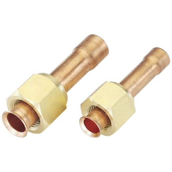 ●入数（個）： 6●サイズ： 3/8 ●銅管肉厚： 1.0●＜漏えい防止対策＞●圧力ゲージ、ドライコアなどの交換時に！！●肉厚のため、フレアーが切れにくいです。●フレアー部品を交換するときは現地でのフレア加工をできるだけ避けるためにこのよう...