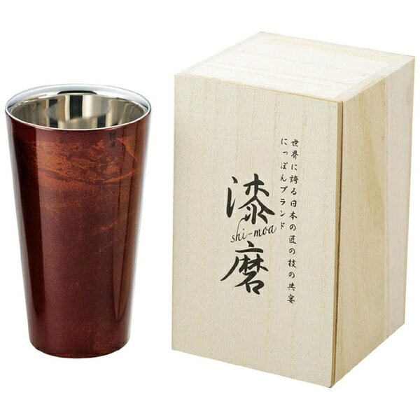 燕の研磨技術と山中漆器の伝統技術が融合した、美しい漆磨2重構造カップ。ステンレスの磨き上げられた内面はビールの泡立ちを良くし、外側は本漆塗装で暖かな感触を実現。和紙コースター付きで、贈り物にも最適です。二重構造で結露しにくく、飲み物の温度を...