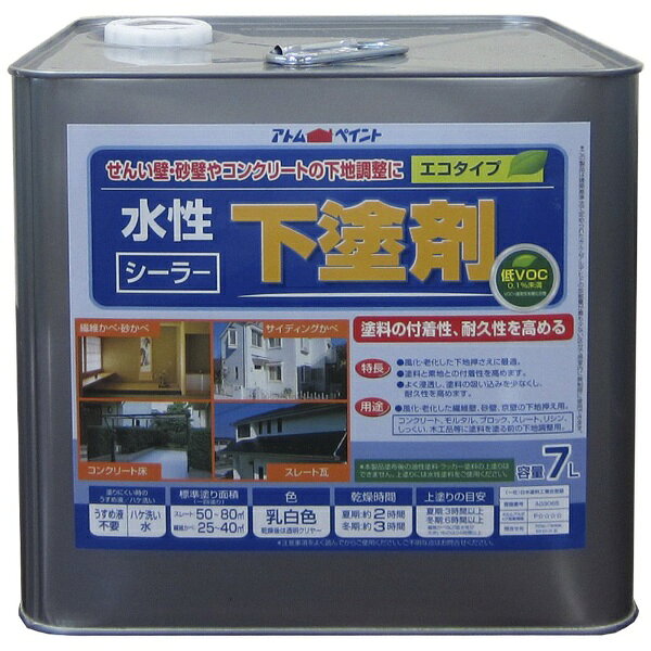 ●塗料の付着性、耐久性を高めます。