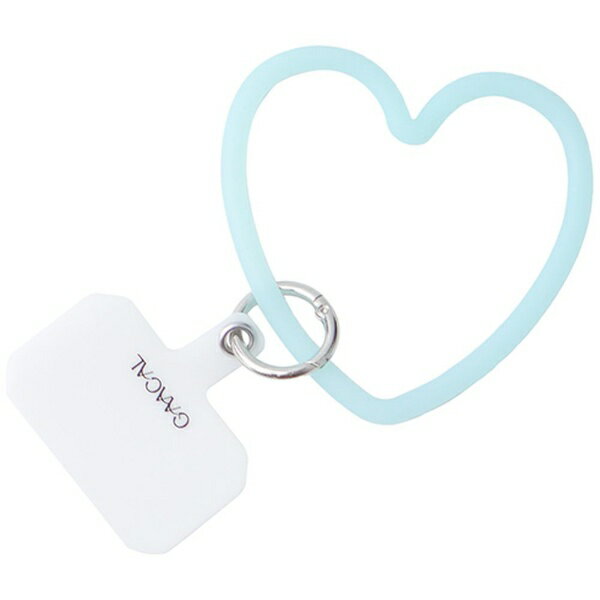 落下の不安を解消する、大きなハートをそっと添えて。存在感のあるハートマークも細いラインなら大人っぽくオシャレに映ります。取り付けはソフトケースに挟むだけのホルダーで簡単に、お気に入りのケースをそのまま使えるデザインです。※ハードケースは対象...