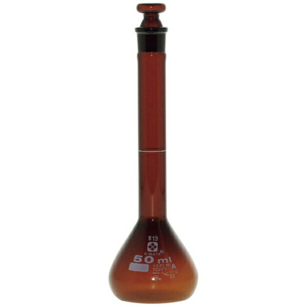 ■一定の体積を測るために用いられます。全量フラスコとも呼ばれます。■底の平らなフラスコに細長い首が伸びた形状で、首の部分に通常は1本の回線があります。■目盛のある首部分の径が細いため、同容量のメスシリンダーより目盛の精度が高いです。■一定の...