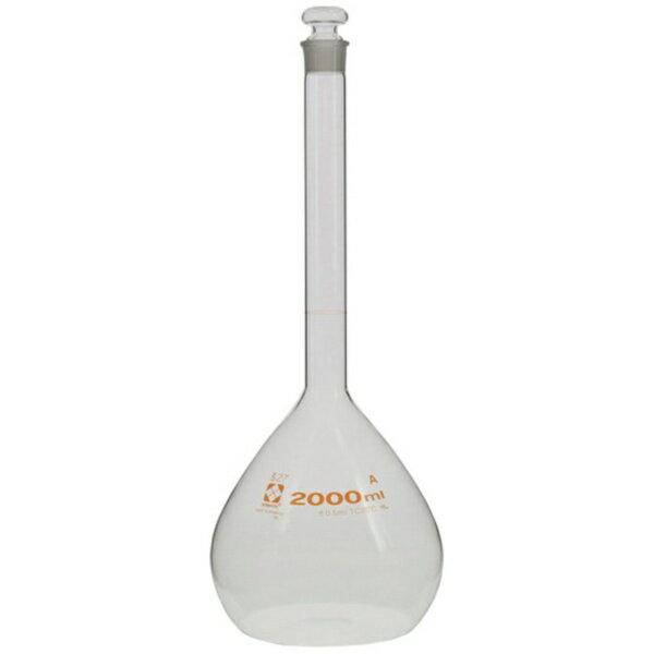 ■一定の体積を測るために用いられます。全量フラスコとも呼ばれます。■底の平らなフラスコに細長い首が伸びた形状で、首の部分に通常は1本の回線があります。■目盛のある首部分の径が細いため、同容量のメスシリンダーより目盛の精度が高いです。■一定の...