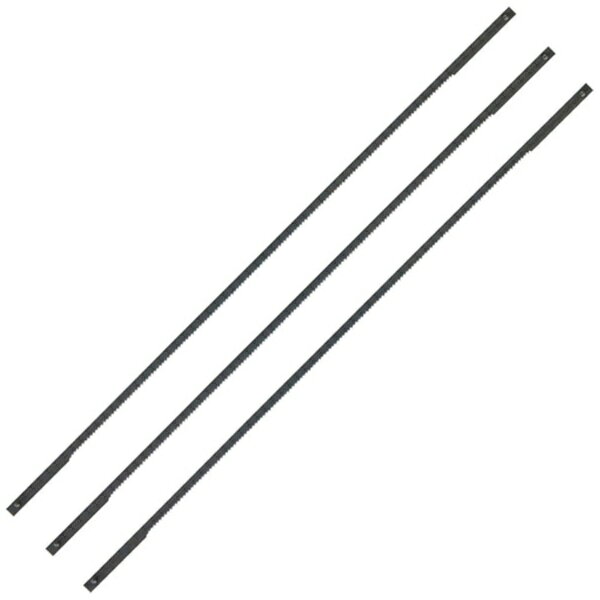 ■プラスチック用【用途】・糸鋸デラックス用替刃【仕様】・刃長（mm）： 170【材質／仕上】・刃物用炭素鋼【セット内容／付属品】・3本入