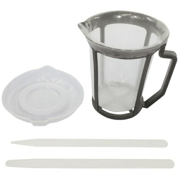 【特長】●容器とホルダーだけでなく、調色に必要な攪拌棒(各種)とフタがついています。【用途】●塗料の調色に。【仕様】●上部径×下部径×高さ(mm)：165×115×180●容量(L)：2●セット内容：容器70枚、ホルダー1個、攪拌棒、フタ3...