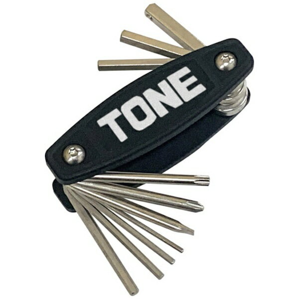 【特長】●メンテナンスに必要なツール11種類をセット●小型で携帯に便利です。【用途】●トルクスねじ類の締付け・緩め作業用です。【仕様】●セット内容：ヘキサゴン2、2.5、3、4、5、6、8、トルクスT25、ドライバー＋No.2、-0.8×5...