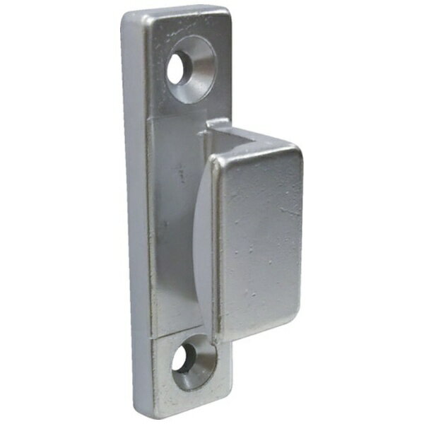 ■亜鉛ダイカスト製の受けです。【用途】・カムラッチハンドルの受けとして。【仕様】・色： サチライトクロム・縦（mm）： 55・横（mm）： 15・厚さ（mm）： 5・取付穴径（mm）： φ4.5×φ8.5皿孔・表面仕上： サチライトクロム【...