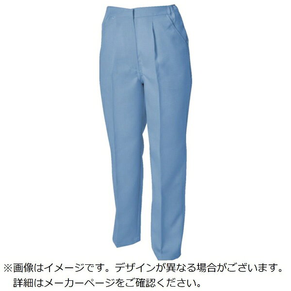 【特長】●極めて低い摩擦耐電圧と表面抵抗値を実現しました。●静電気に敏感な職域向け作業服です。【用途】●半導体・液晶パネル・電子部品・印刷・写真・通信・精密機器　●医薬品・バイオ・化学・包装【仕様】●色：ブルー●サイズ：L●ウエスト(cm)...