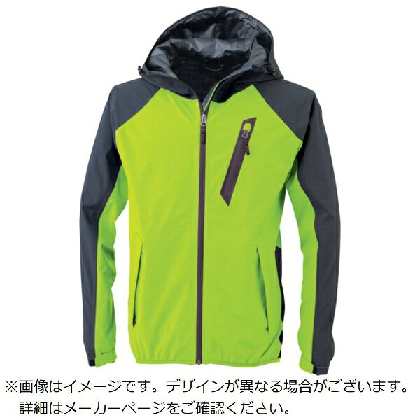 【特長】●透湿性、防水性、防風性のある全天候型レインウェアで、コントラストのある配色がスポーティなデザインです。【用途】●作業全般用【仕様】●色：イエローグリーン●サイズ：3L●ウエスト(cm)：94〜104●股下(cm)：82●胸囲(cm...